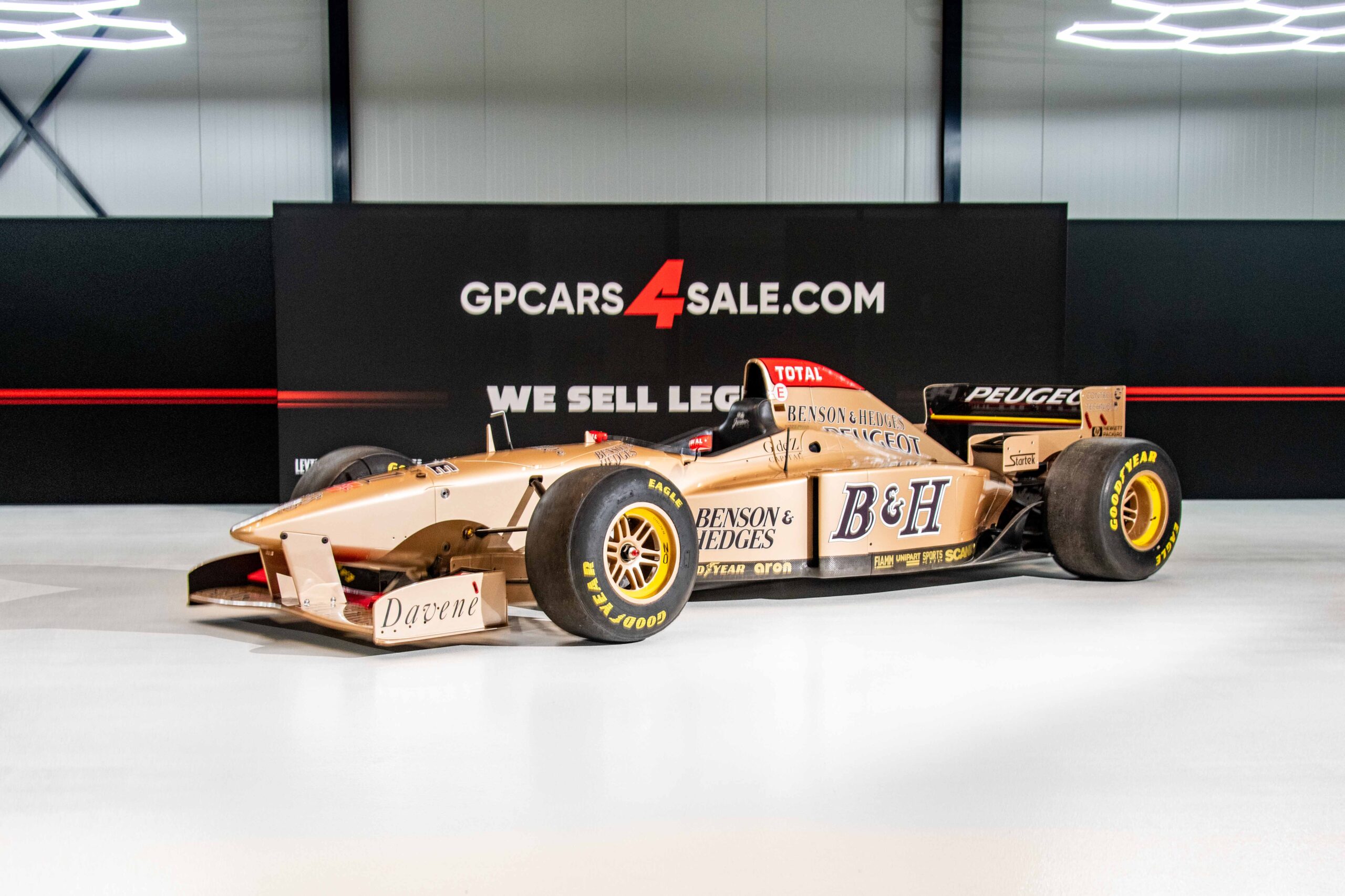 F1 Jordan 196 Original Rolling Chassis 1996, Rubens Barrichello ...