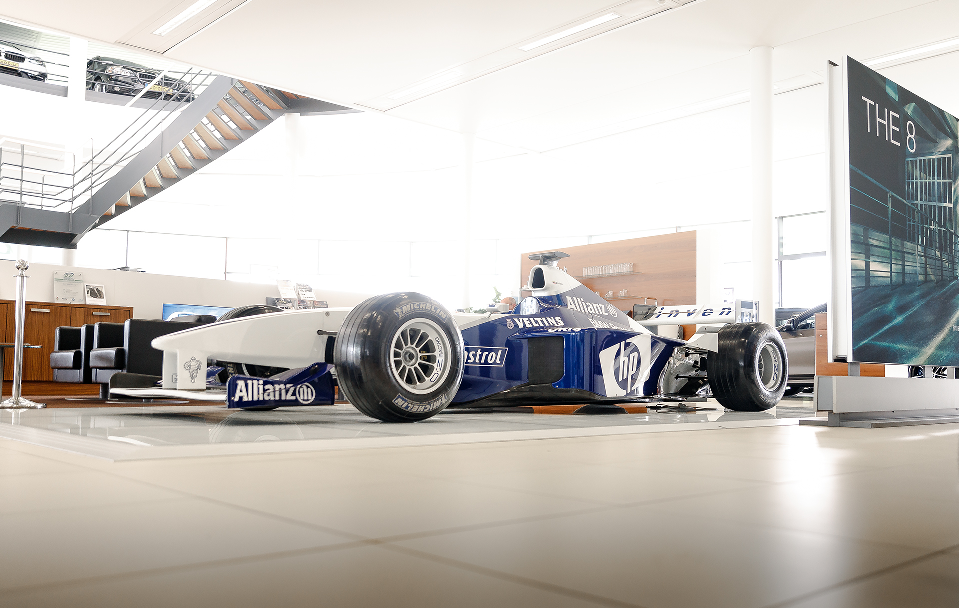 F1 BMW Williams FW23 official team show car. - GPCars4Sale.com