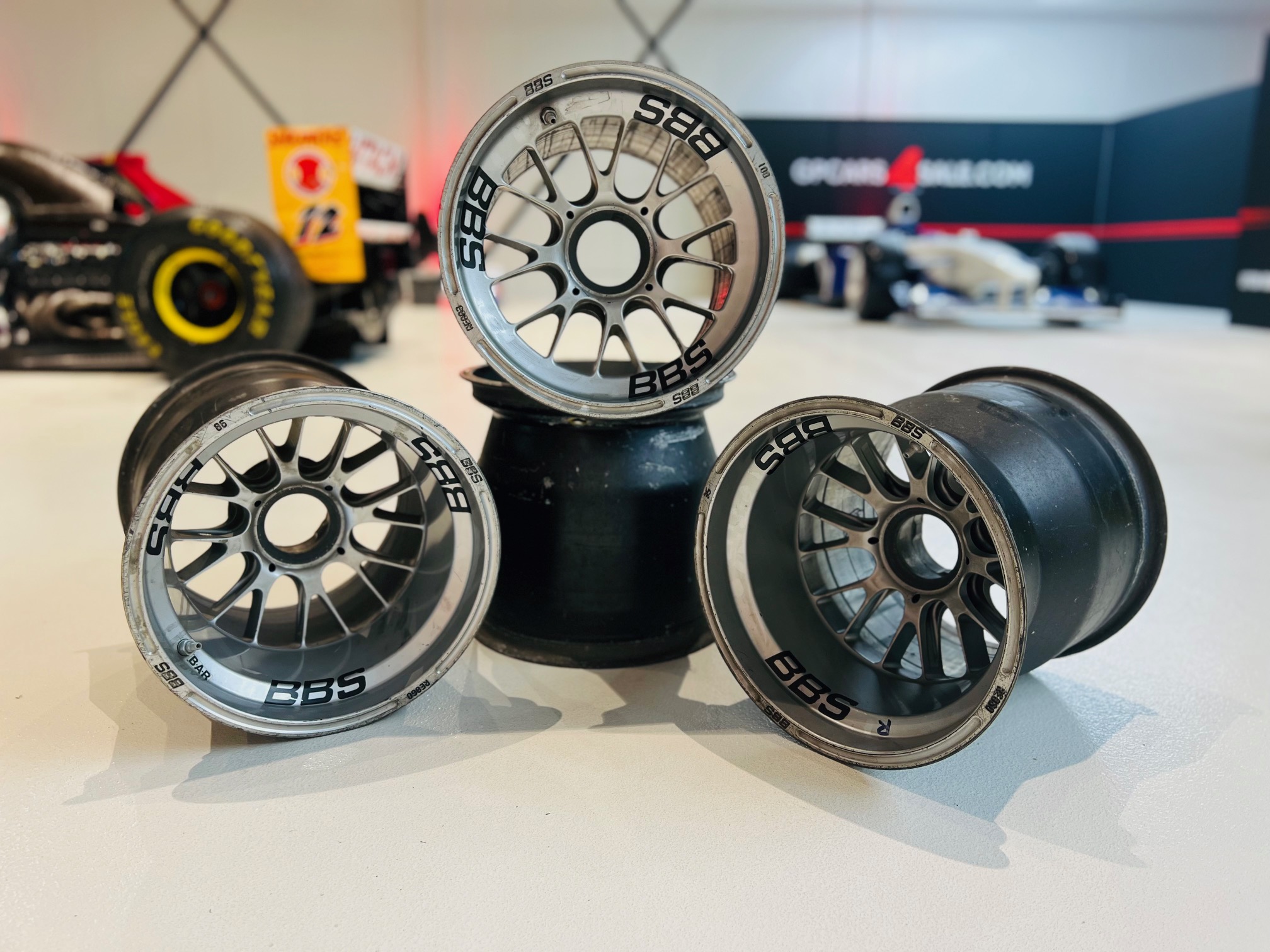 F1 BBS wheel set – BAR Honda F1 team - GPCars4Sale.com