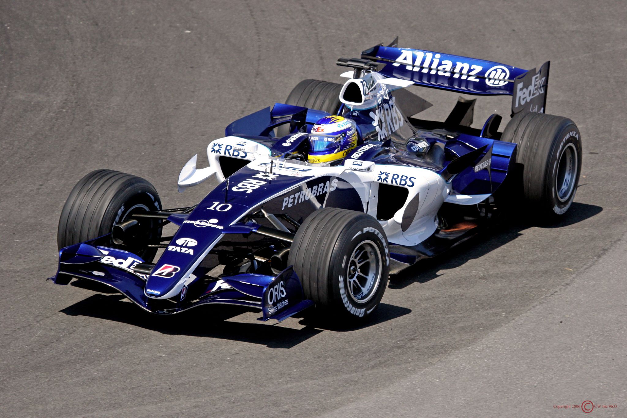 F1 Williams FW26 official show car in 2006 livery - GPCars4Sale.com